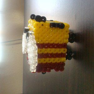 Myself | Toys | Perler Bead Minecraft Bee | Poshmark